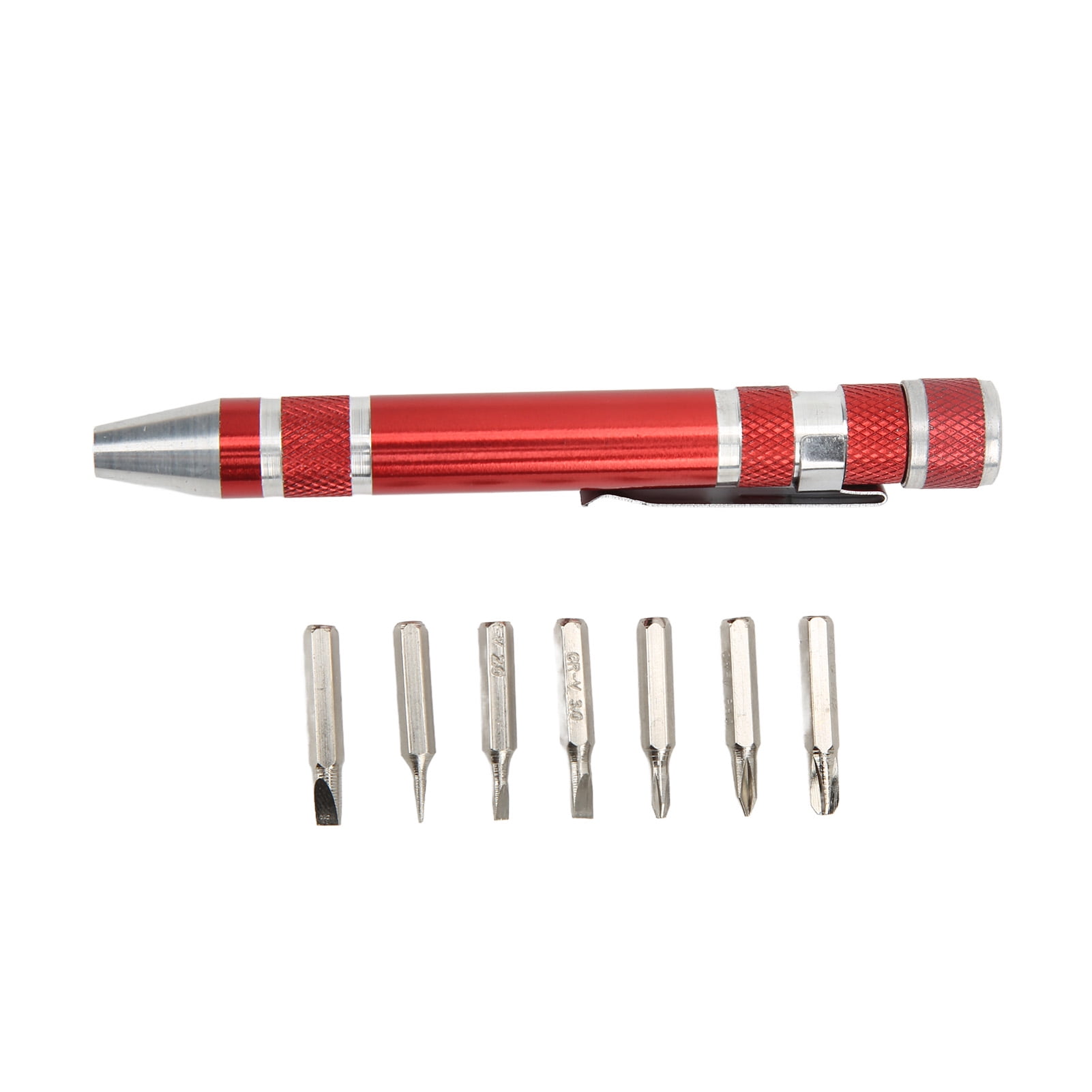 8-in-1 Mini Pocket Pen Screwdriver, Magnetic Multi-Purpose Tool for ...