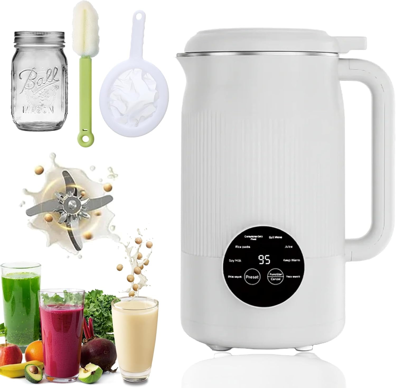 The 8-in-1 Multifunction Nut Milk & Juice Maker, 2026 Upgraded ...