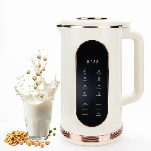 8-in-1 Multifunctional Automatic Nut Milk Machine&Coffee Maker, 40.6oz ...