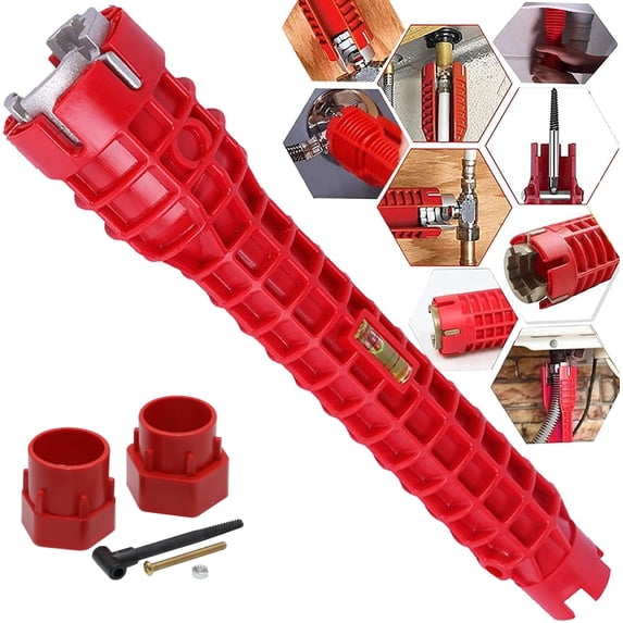 8 in-1 Multifunctional Sink & Faucet Installer Wrench - Plumbing Tool ...