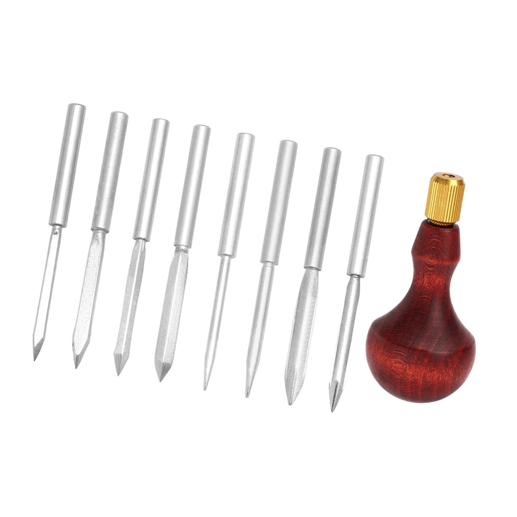 8 in 1 Stitching Awl Kits Awl Punch Tool for Punch Hole - Walmart.com
