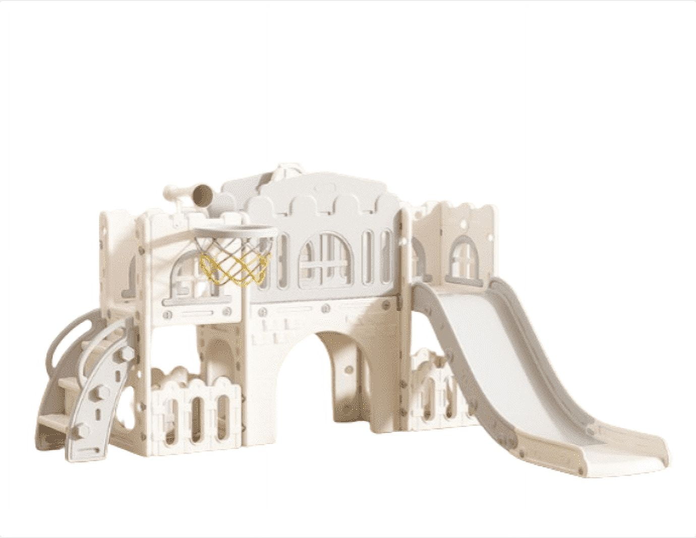 8-in-1 Toddler Slide: Indoor and Outdoor Playground Equipment for Kids ...