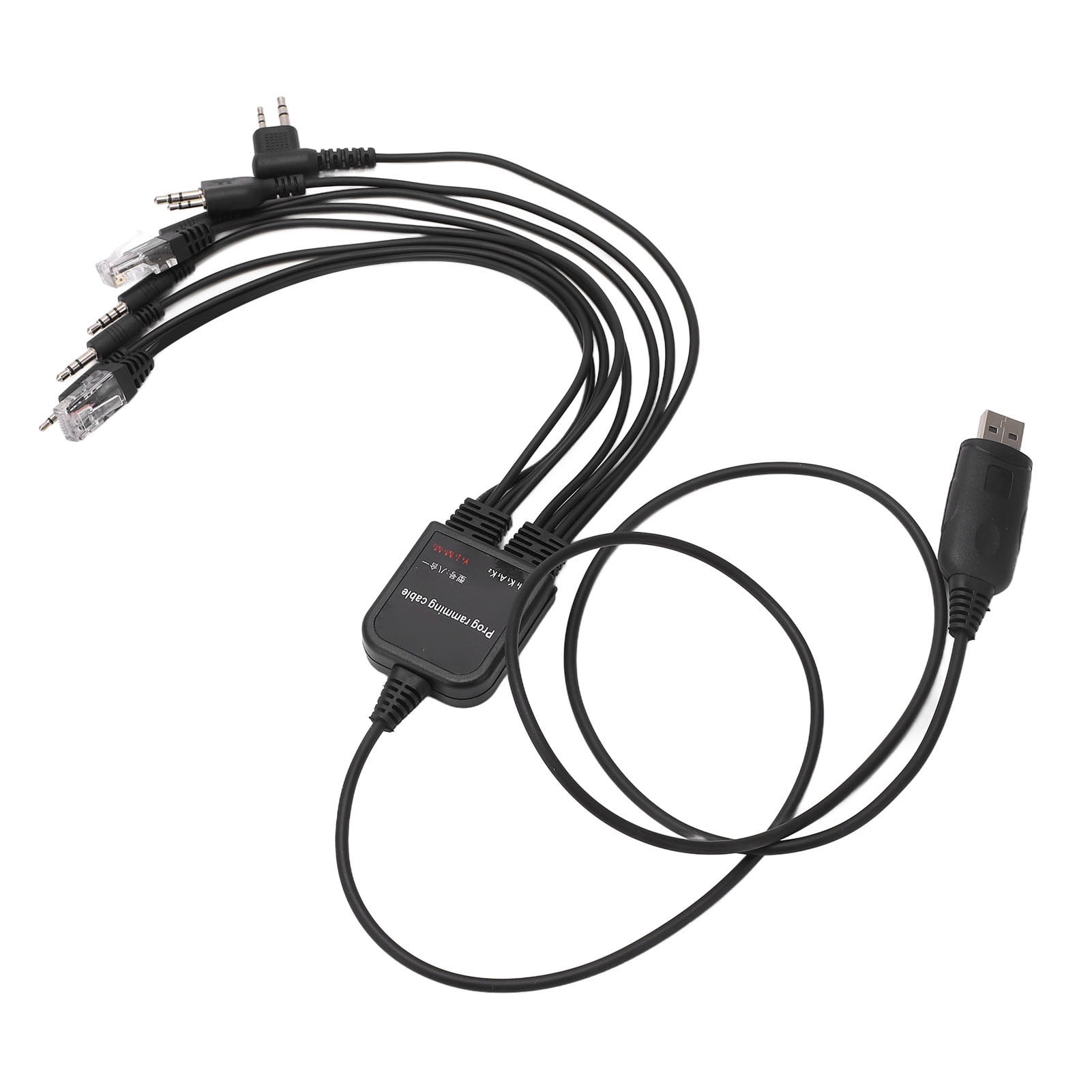 8 in 1 USB Programming Cable Plug and Play High Performance for Kenwood Walkie Talkie - Walmart.com