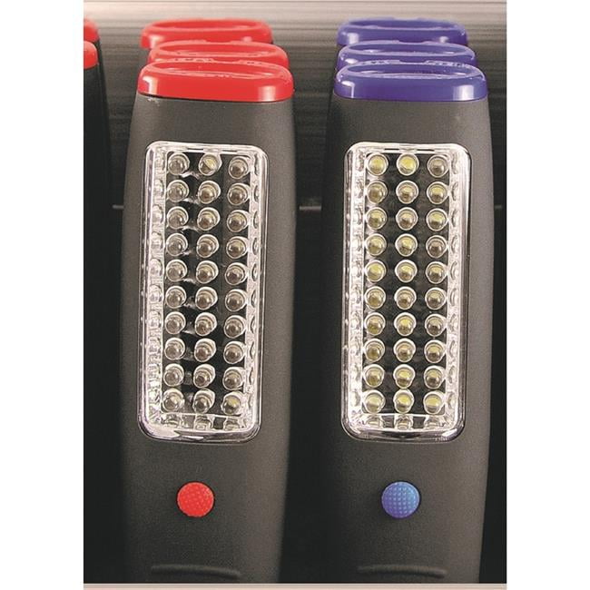 8 in. 240 Lumen LED AA Battery Flash Work Light, Multi Color - Pack of ...