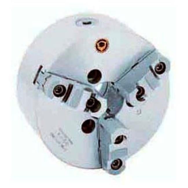 8 in. A1-6 Taper A 3-Jaw Semi-Steel Body Scroll Chuck - 2 Piece ...