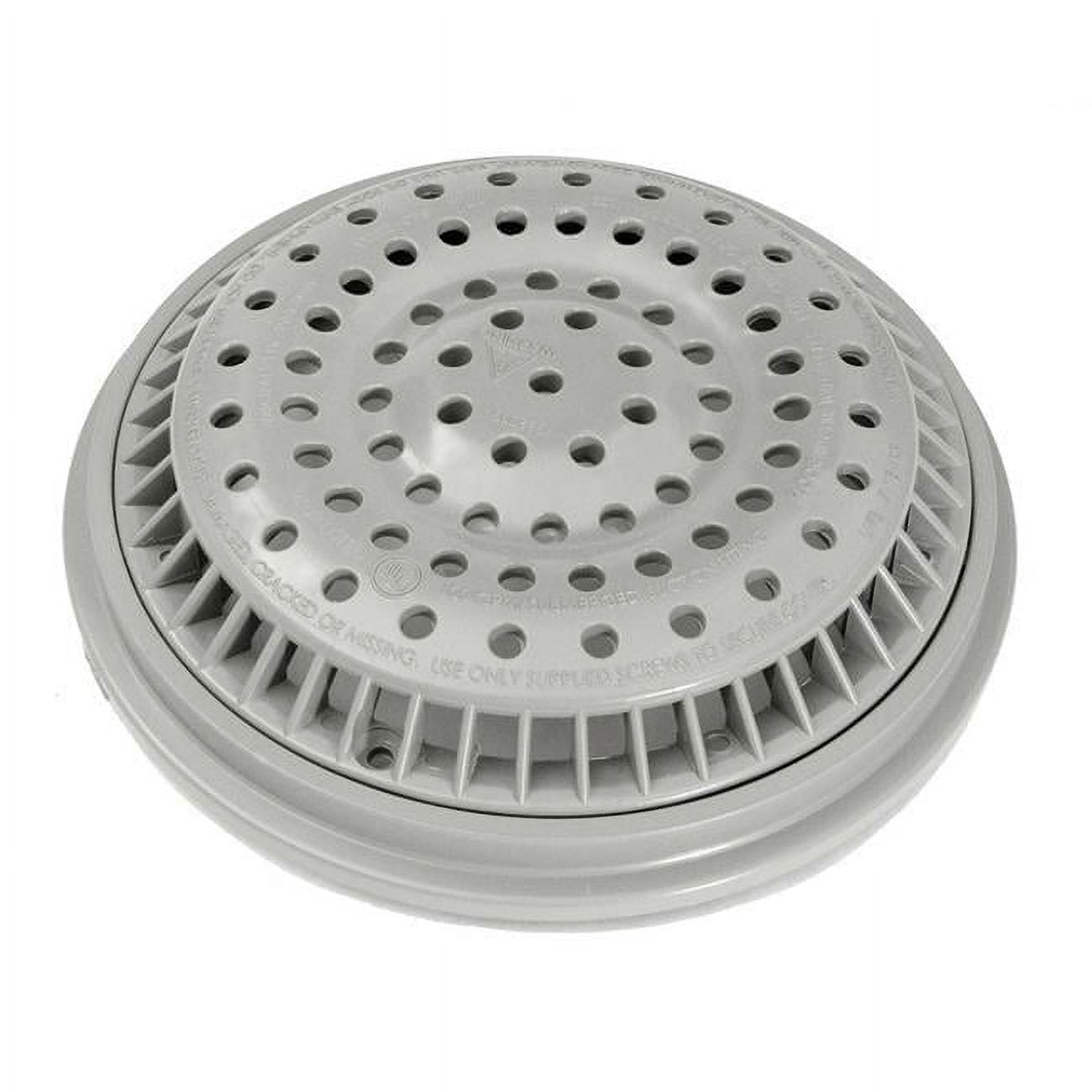 8 in. Anti Vortex VGB Compliant Drain Cover, Grey - Walmart.com
