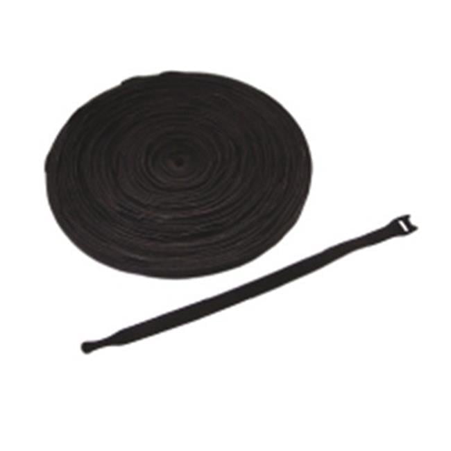 8 in. Cloth Tie Cable Tie - Black - Walmart.com