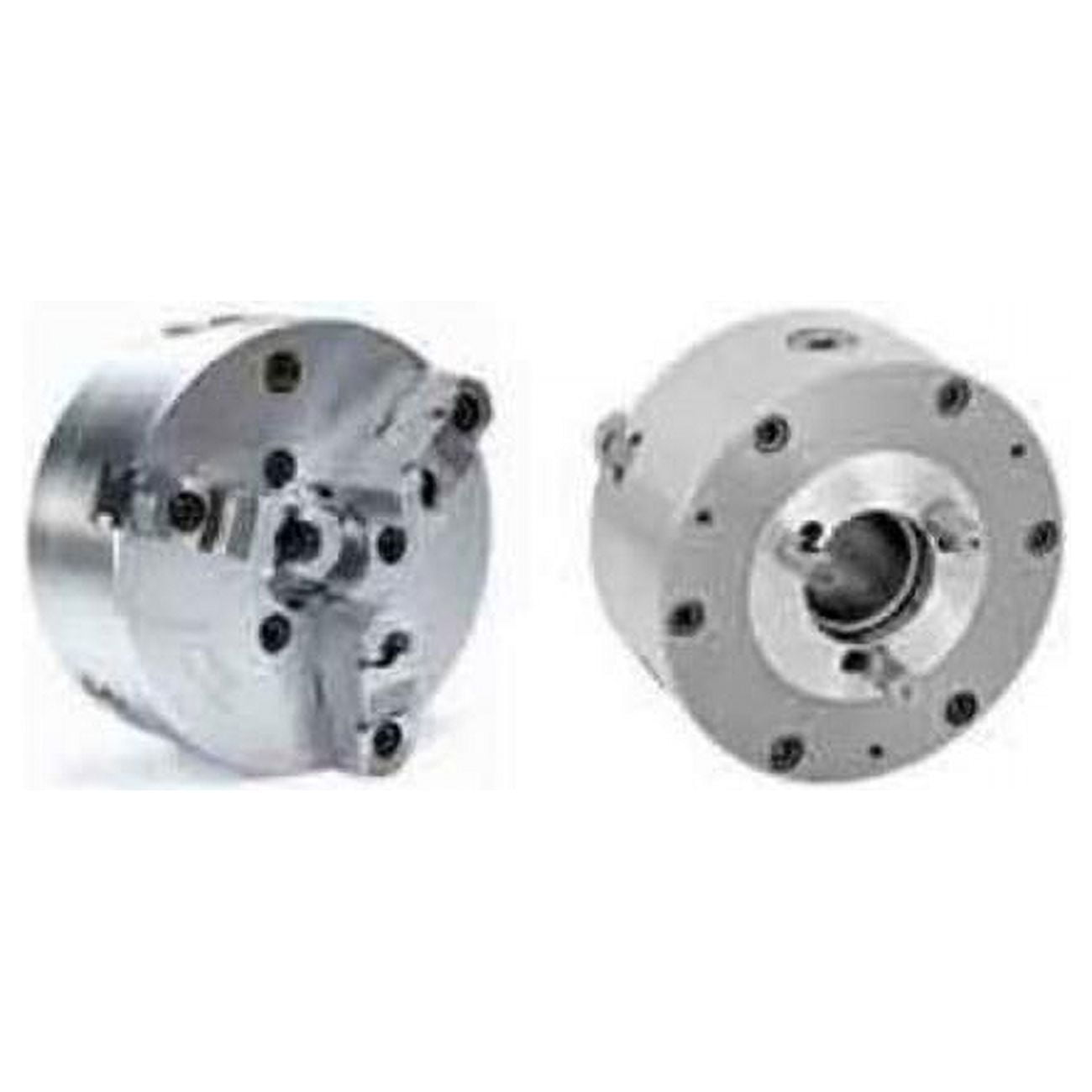 8 in. D1-6 Camlock D 3-Jaw Forged Steel Body Scroll Chuck - 2 Piece ...