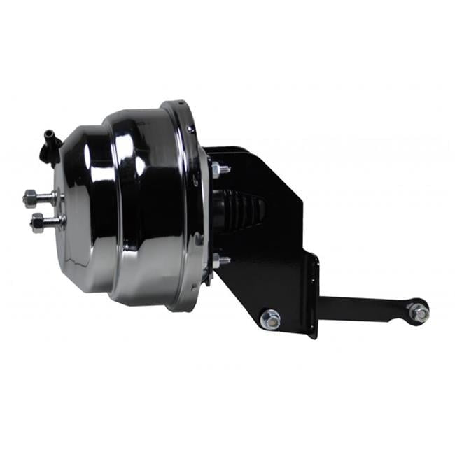 8 in. Dual Master Cylinder Power Brake Booster, Steel Chrome - Walmart.com