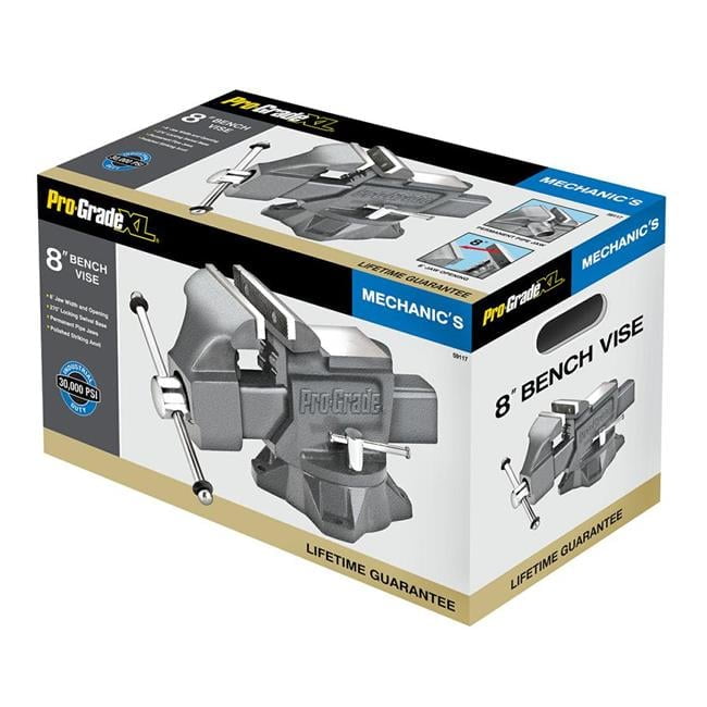 8 in. Heavy Duty Swivel Bench Vise - Walmart.com