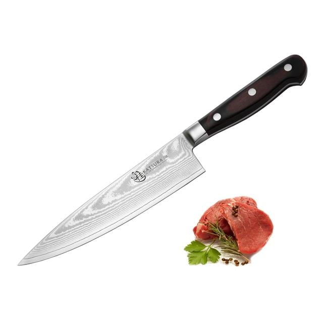 8 in. Japanese 67 Layers Damascus VG-10 Steel Chef Knife - Walmart.com