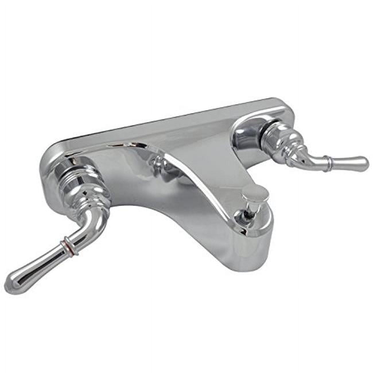 8 in. Mobile Home Offset Tub & Shower Faucet - Chrome - Walmart.com