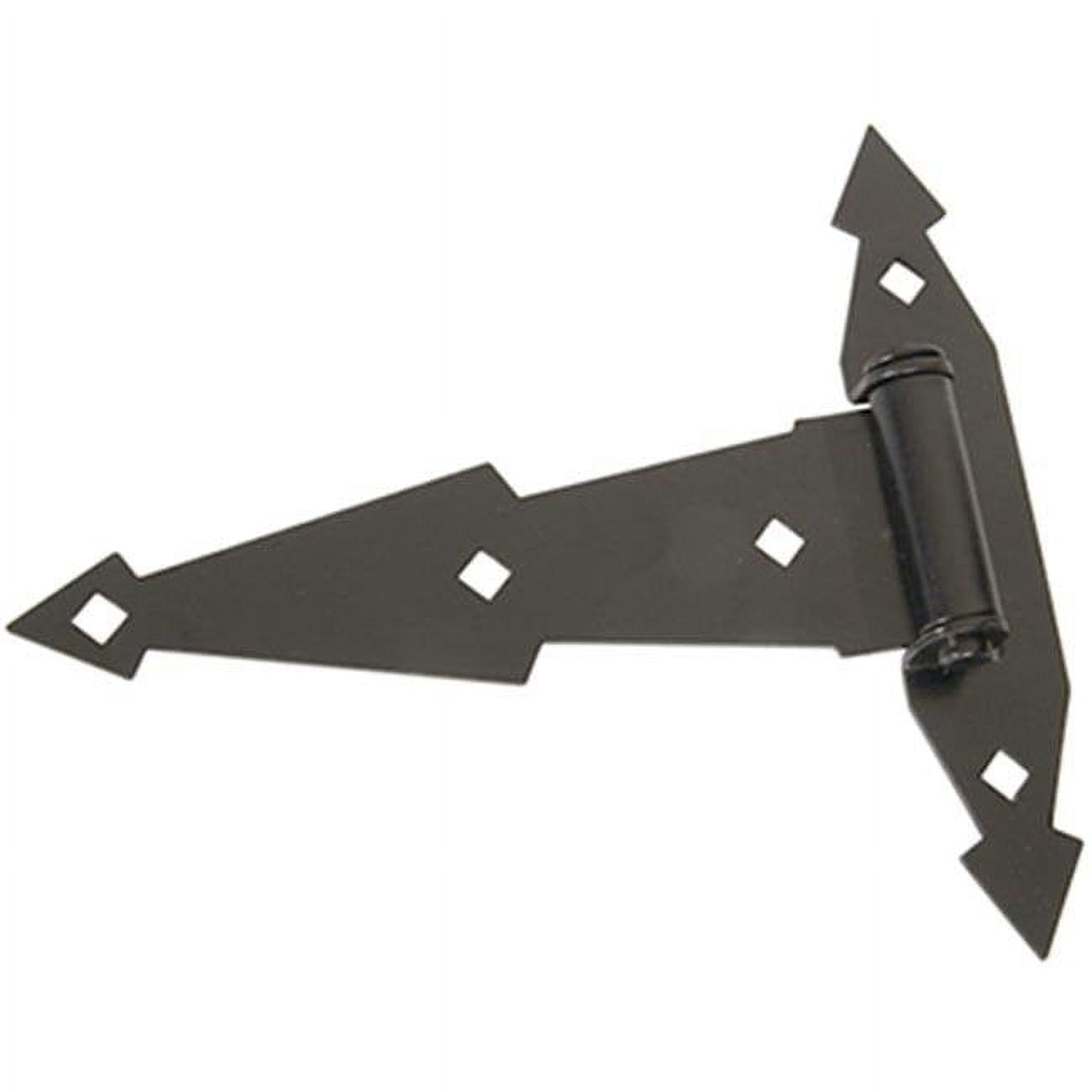 8 in. Ornamental Gate T-Hinge, Black - Walmart.com