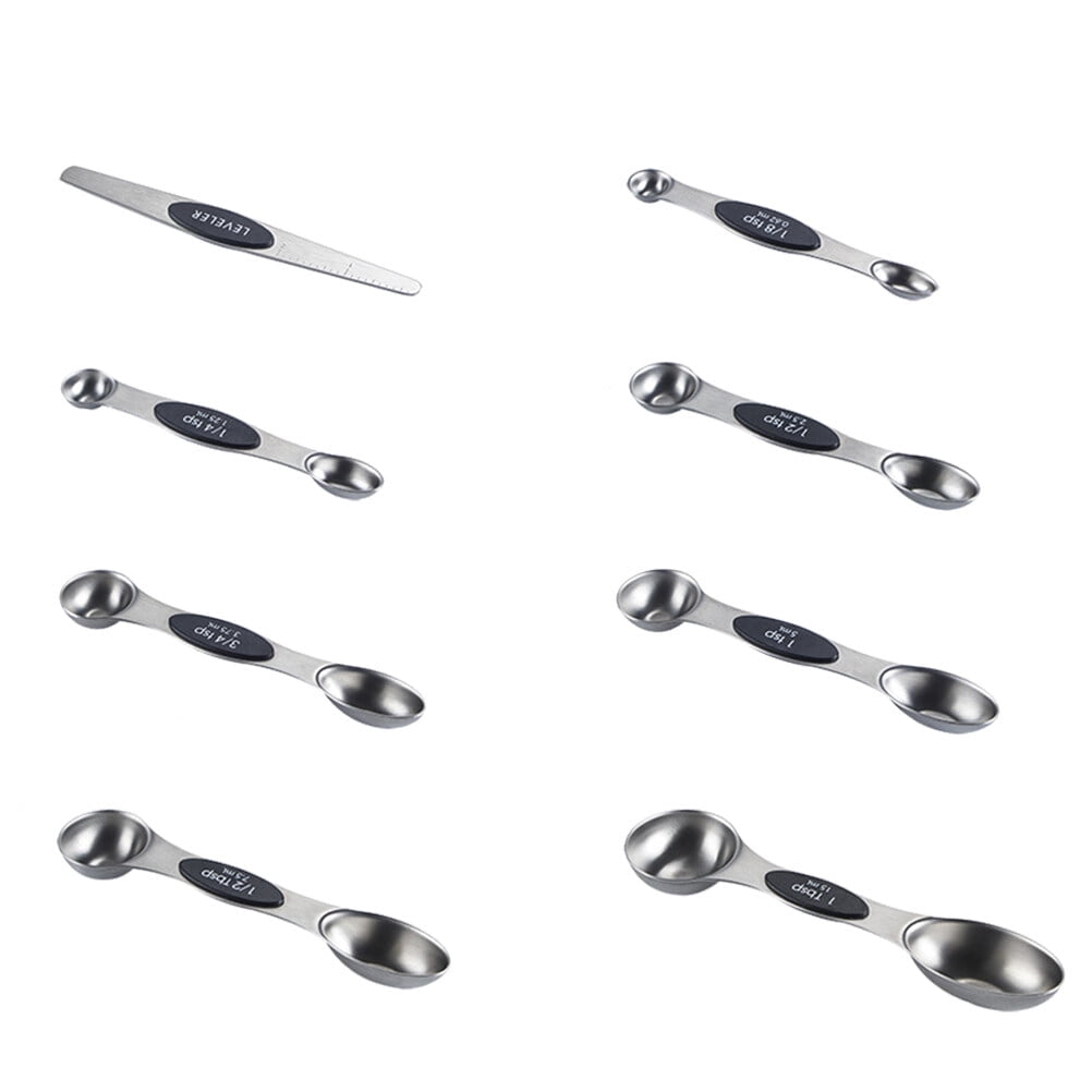 8 in Stainless Steel Measuring Spoons Measuring Spoons Stainless Steel ...