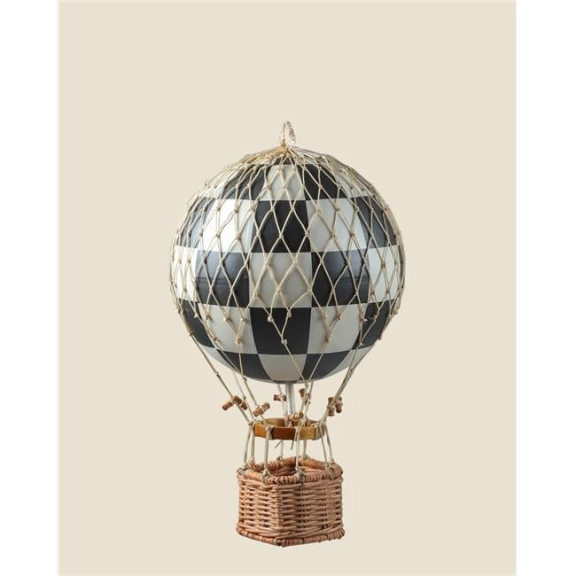 8 in. Striped Balloon, Checkers Black - Walmart.com