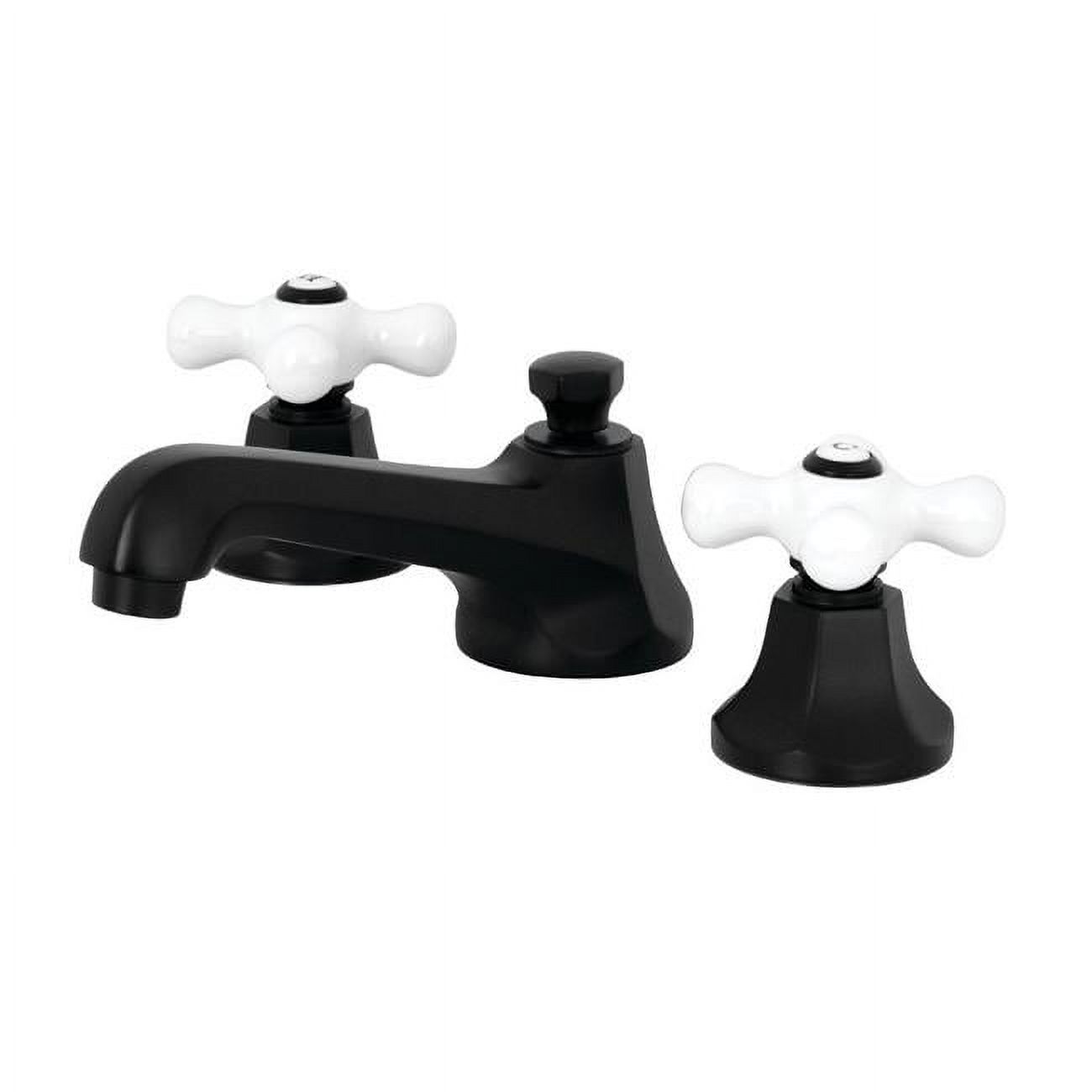 8 in. Widespread Lavatory Faucet, Matte Black - Walmart.com