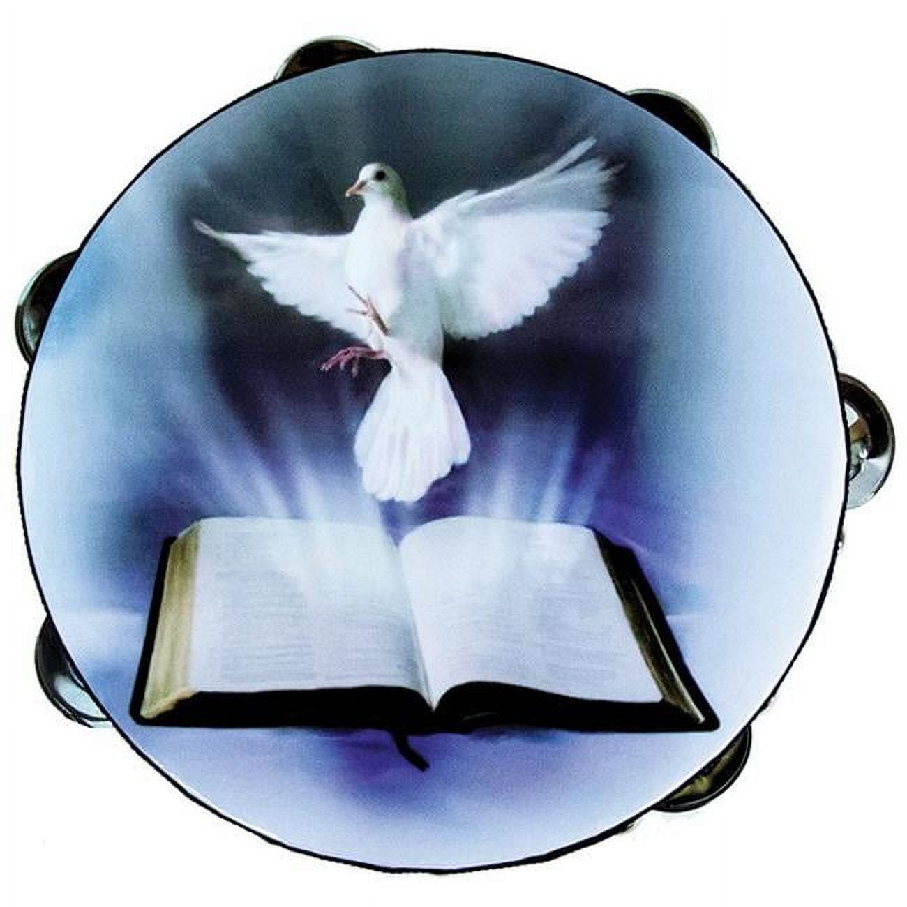 8 in. Zebra Tambourine Dove Bible - Walmart.com