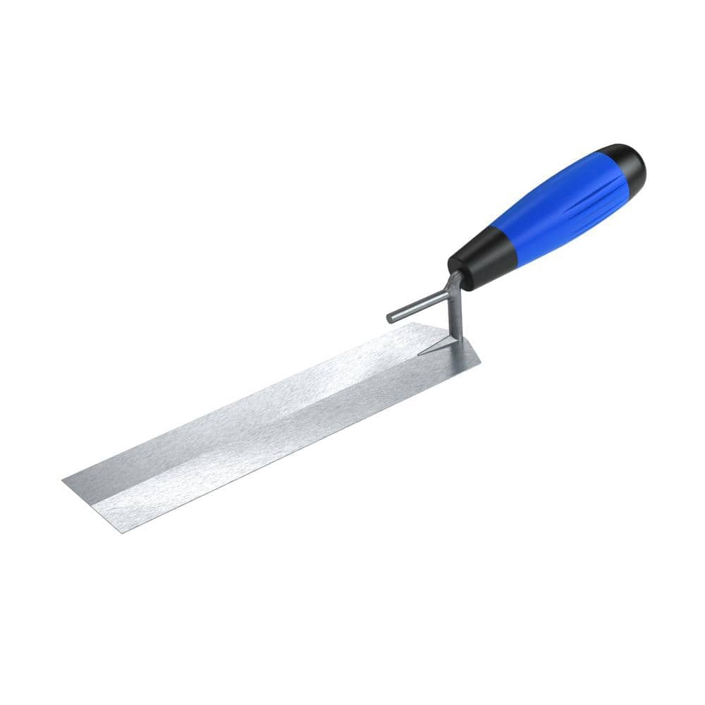 8 in. x 2 in. Pro Carbon Steel Bucket Margin Trowel - Comfort Grip ...