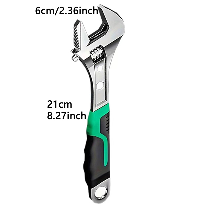 8 inch 10 inch 12 inch Adjustable Wrench Small Spanner Wrenches Set for ...