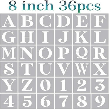 Ulpo Crafts Holiday Templates: Reusable Christmas Stencils for Painting ...