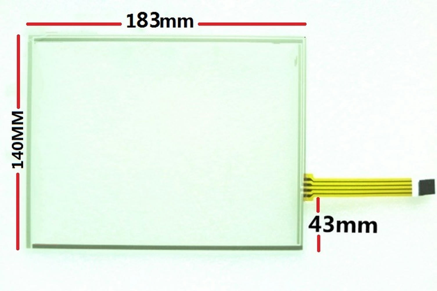8 inch 4 wire resistance dedicated display film touch screen touch ...