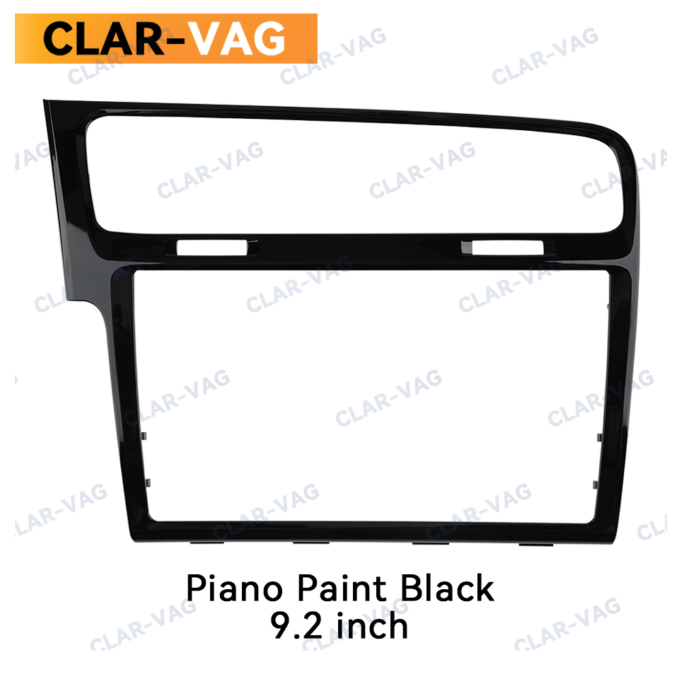 8 inch / 9.2 inch MIB Radio Frame Panel Plates Decorative Frame For VW ...