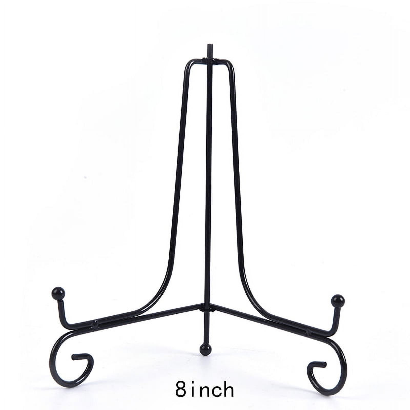 (8 inch) Art Iron Display Stand Bracket Support Holder for Plate Photo ...