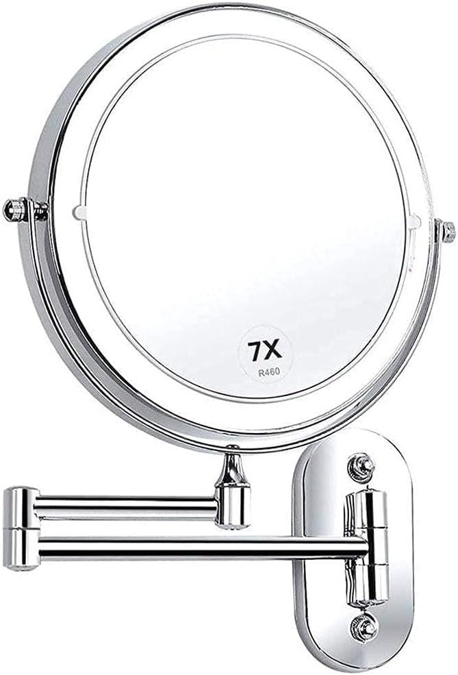 8-inch Bathroom Mirror Wall Mounted Makeup Mirror Two-Sided 7X ...