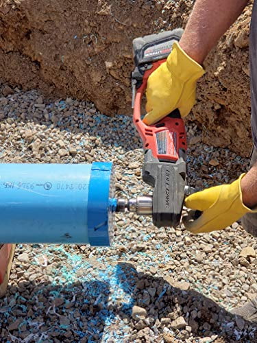 8 inch Bevel Pro PVC Pipe Beveling Tool for C900 Blue Brute Water Pipes ...