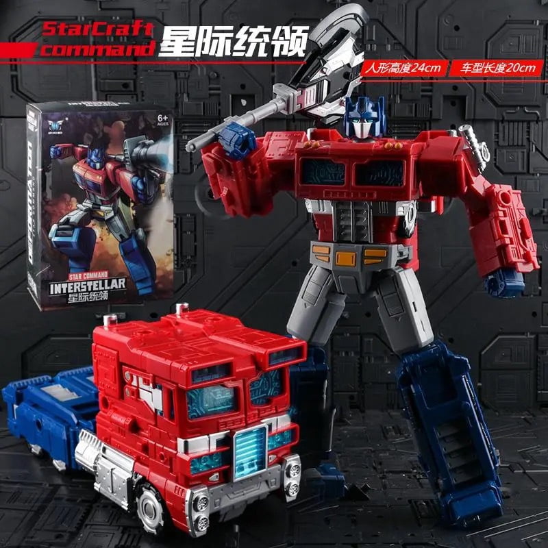 8-inch Boys’ Transformers Mega Set | Optimus Prime, Bumblebee, Dark ...