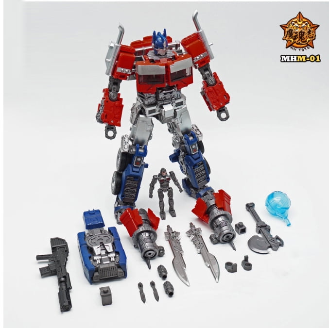 8-inch Boys’ Transformers Mega Set | Optimus Prime, Bumblebee, Dark ...