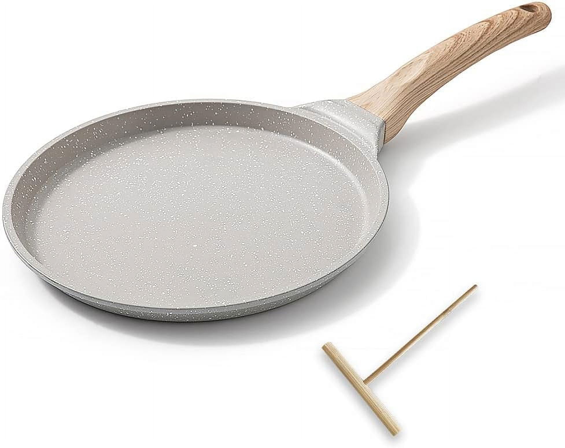 8 inch Crepe Pan, Nonstick Pan for Crepes Omelette Tortillas, Dosa Tawa ...