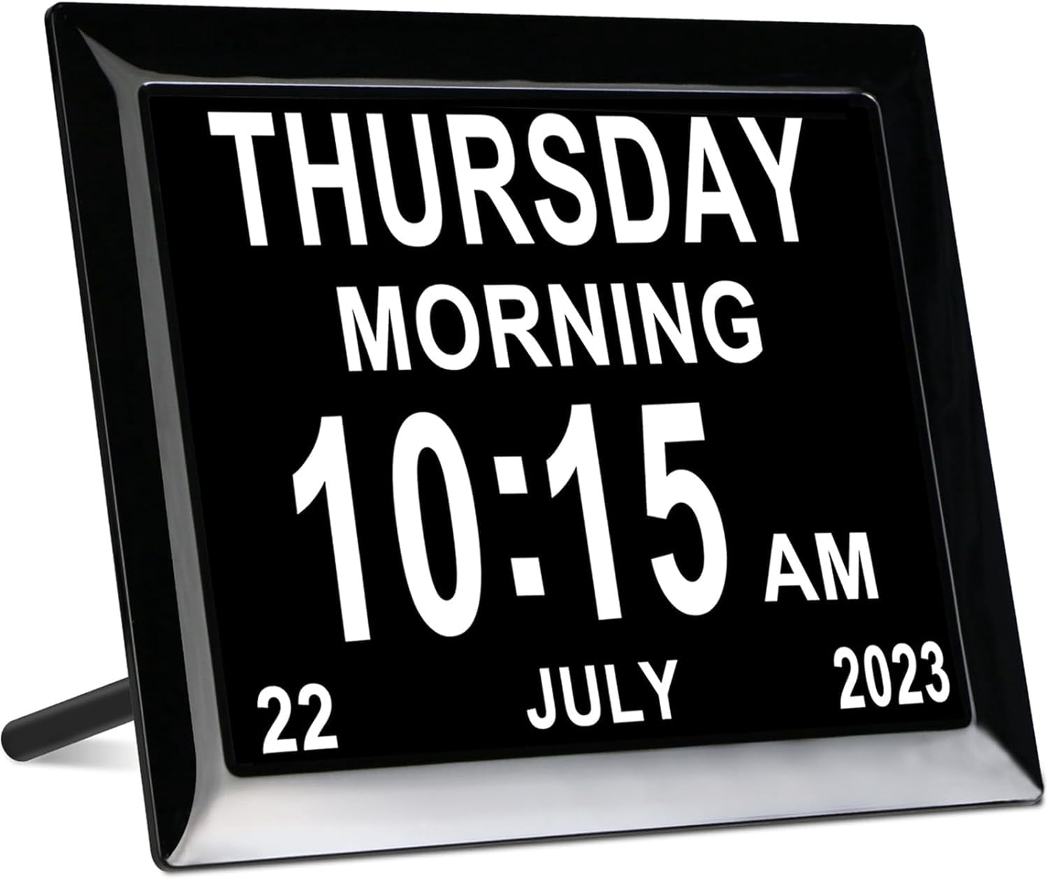 8 inch Digital Day Dementia Clock for Seniors, Large Medication ...