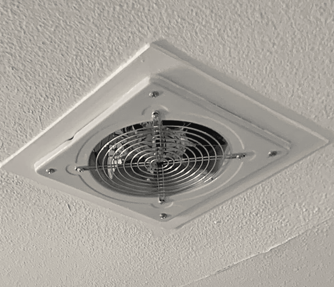 8 inch Exhaust Fan 735CFM Wall Mounted Vent Fans Ventilation Blower for ...