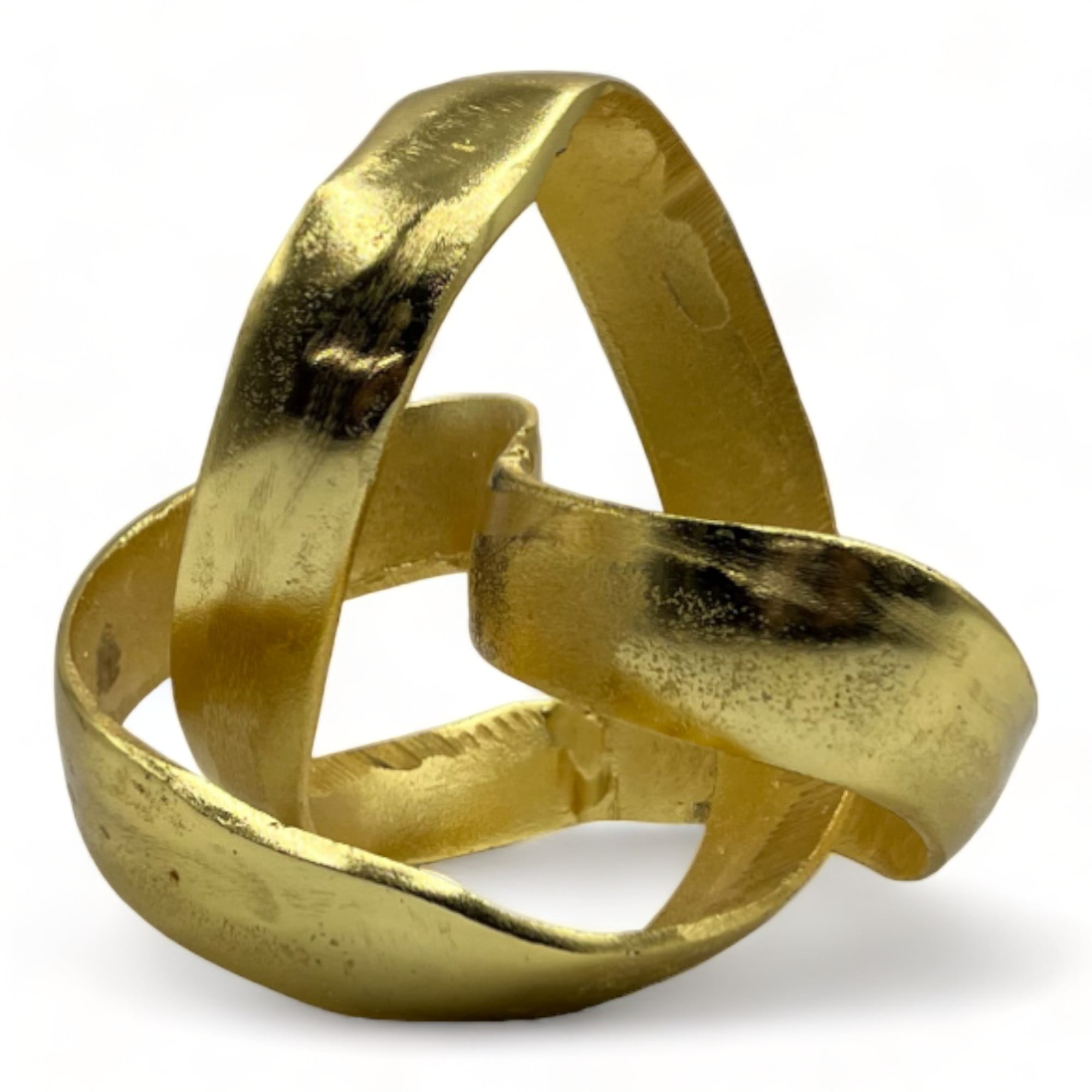 8 inch Gold Decorative Metal Object by 90210 Kitchen and Bath - Walmart.com