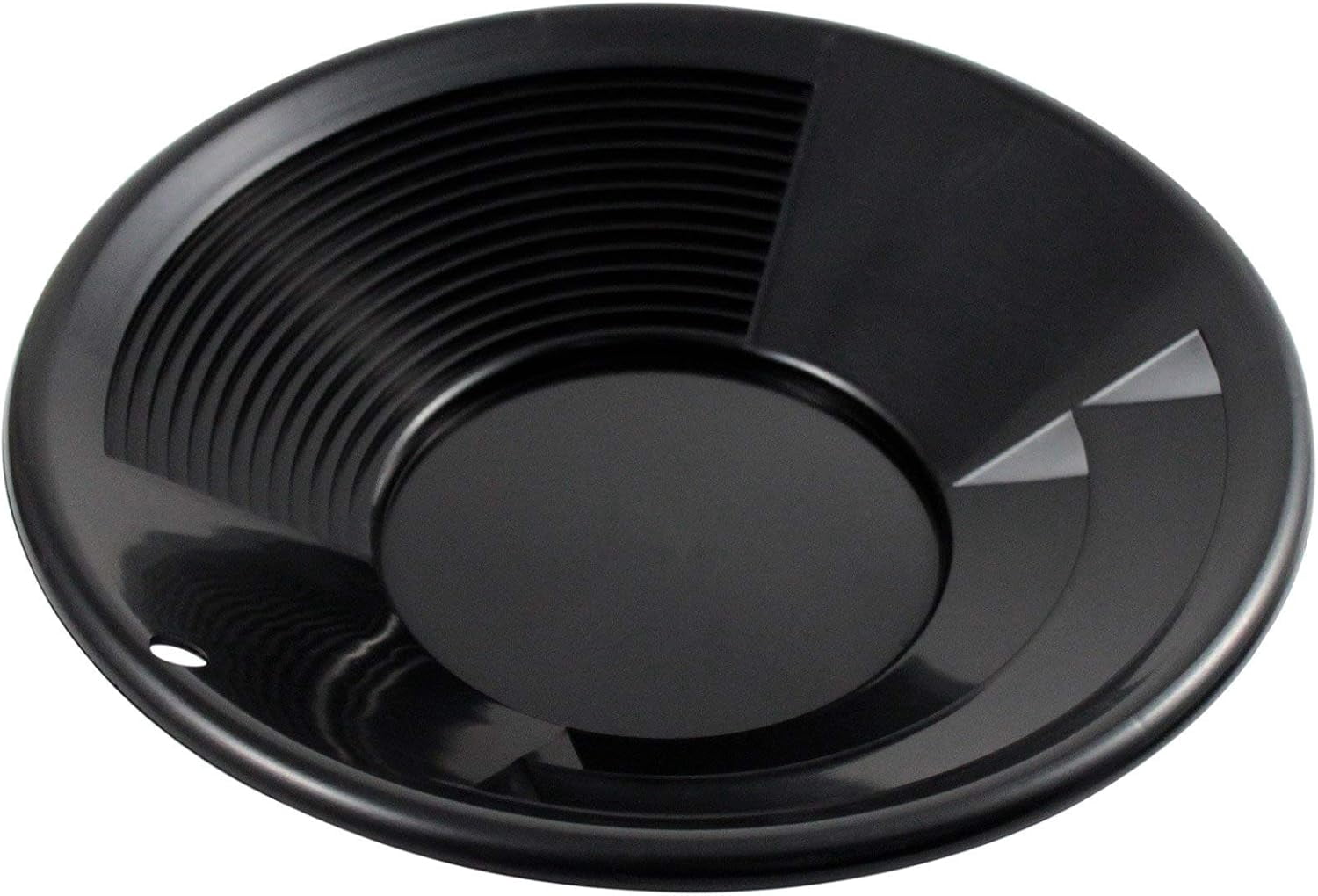 8 inch Gold Pan with Dual Riffles for Gold Prospecting - Walmart.com