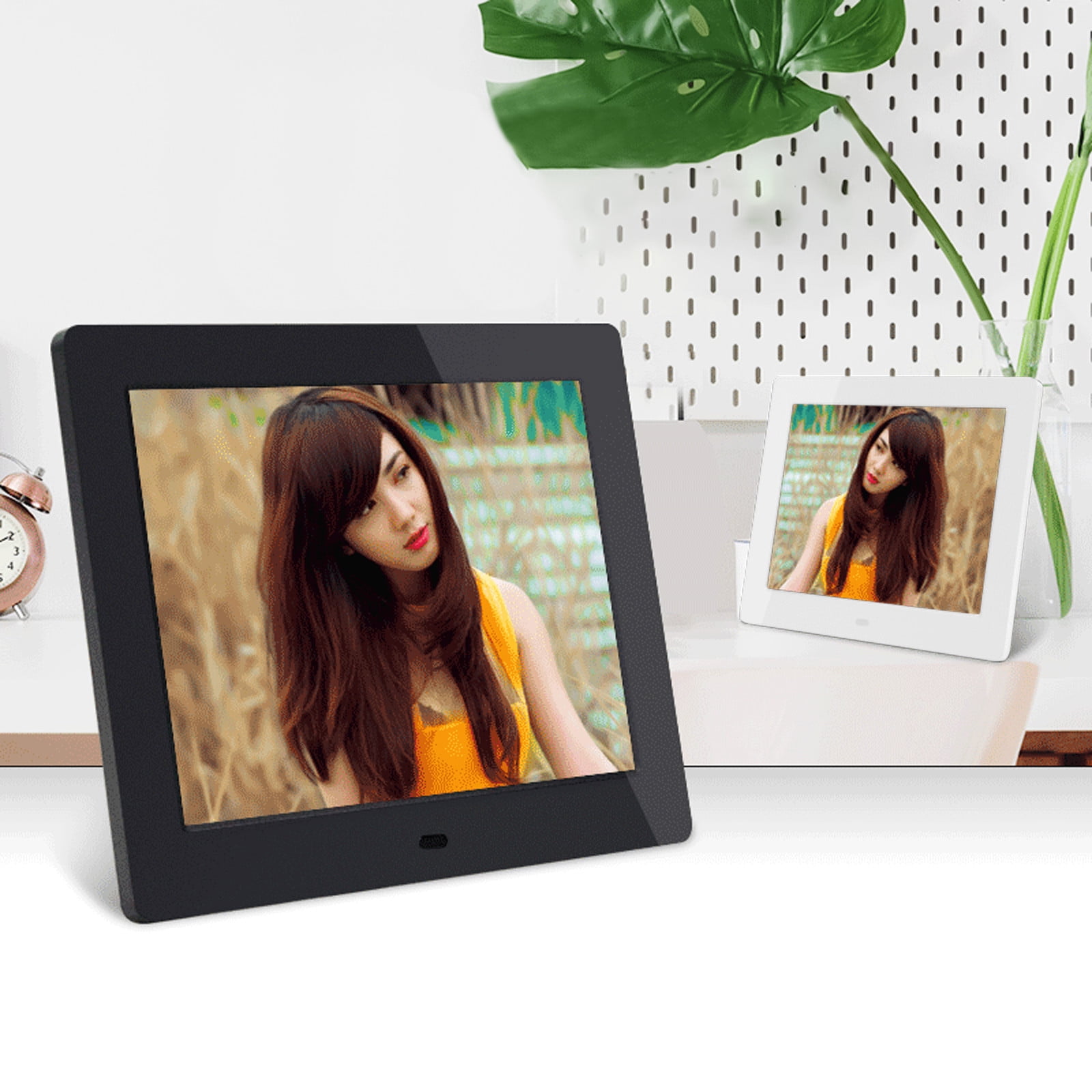 8-inch HD Digital Photo Frame,Electronic Photo Album with Calendar ...