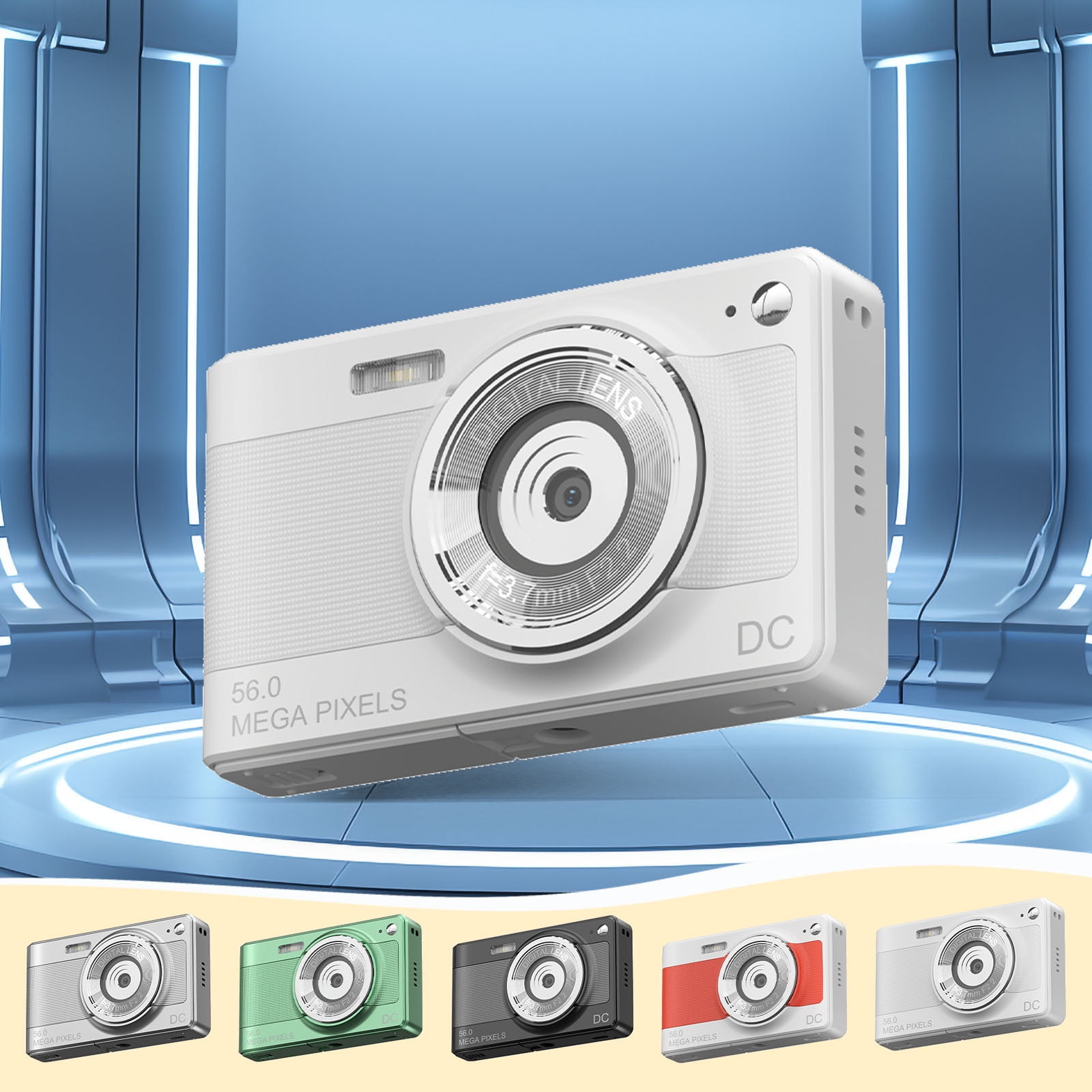 8-inch HD Display, 56MP CCD Camera, Auto Focus, Digital Learner Camera ...