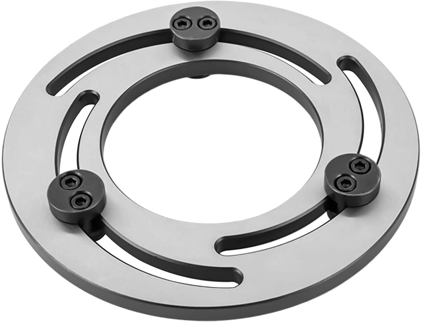 8 inch Hydraulic Three Jaw Chuck, 8'' Soft Jaw Boring Ring, For CNC Lathe Chuck Center Turning ...