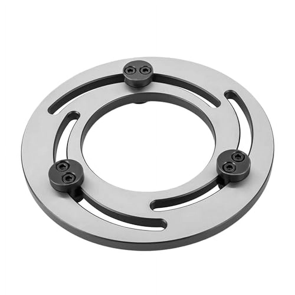 8 inch Hydraulic Three Jaw Chuck, 8'' Soft Jaw Boring Ring, For CNC ...