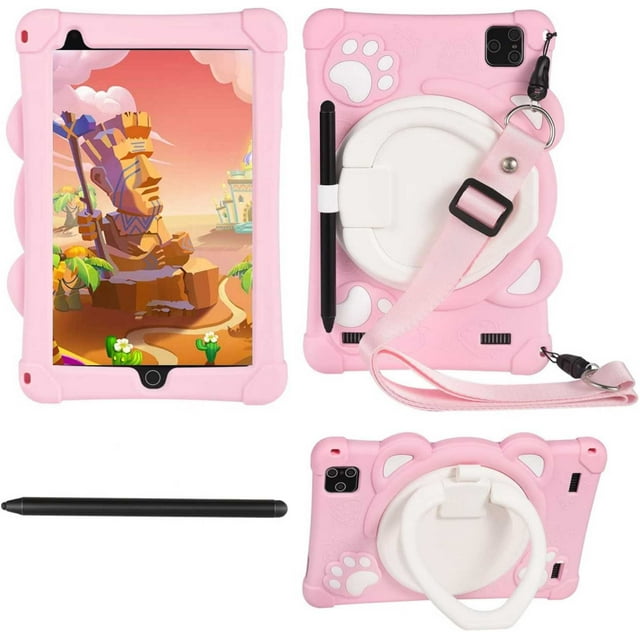 8 inch Kids Tablet with Learning Apps, Games, Android 10.0, WiFi ...