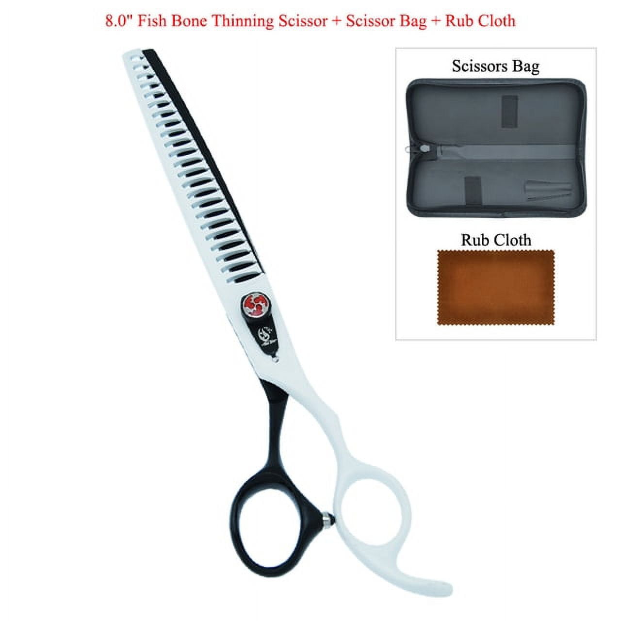 8 inch Professional Pet Dog Grooming Scissors Animals Thinning Shears ...