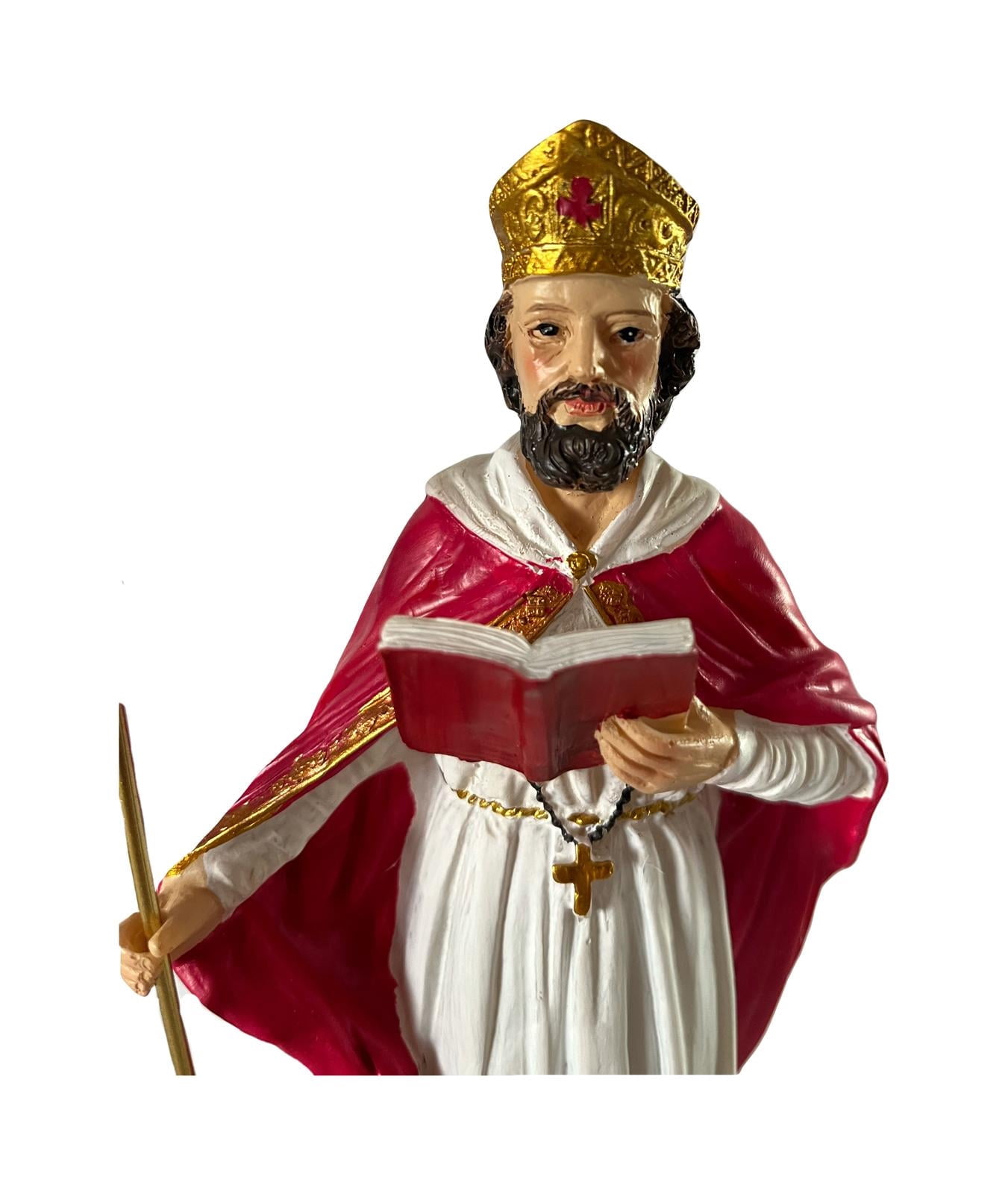 8" inch San Cipriano Saint Cyprian Statue Figurine - Holy Figurine ...