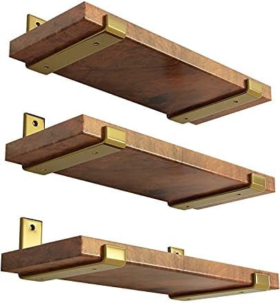 8 inch Shelf Bracket for DIY Floating Shelf, 1/5 inch Thick Heavy Duty ...