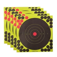 EZ Aim 12-Inch Bullseye Paper Shooting Targets for Gun Range, 13-Pack ...