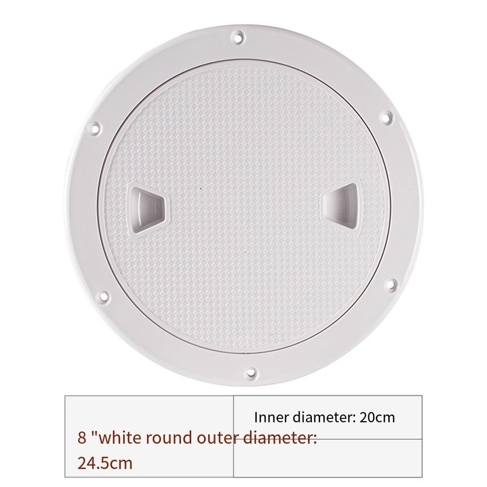 8 inch yacht inspection hole deck hatch cover non-slip hand hole cover - Walmart.com
