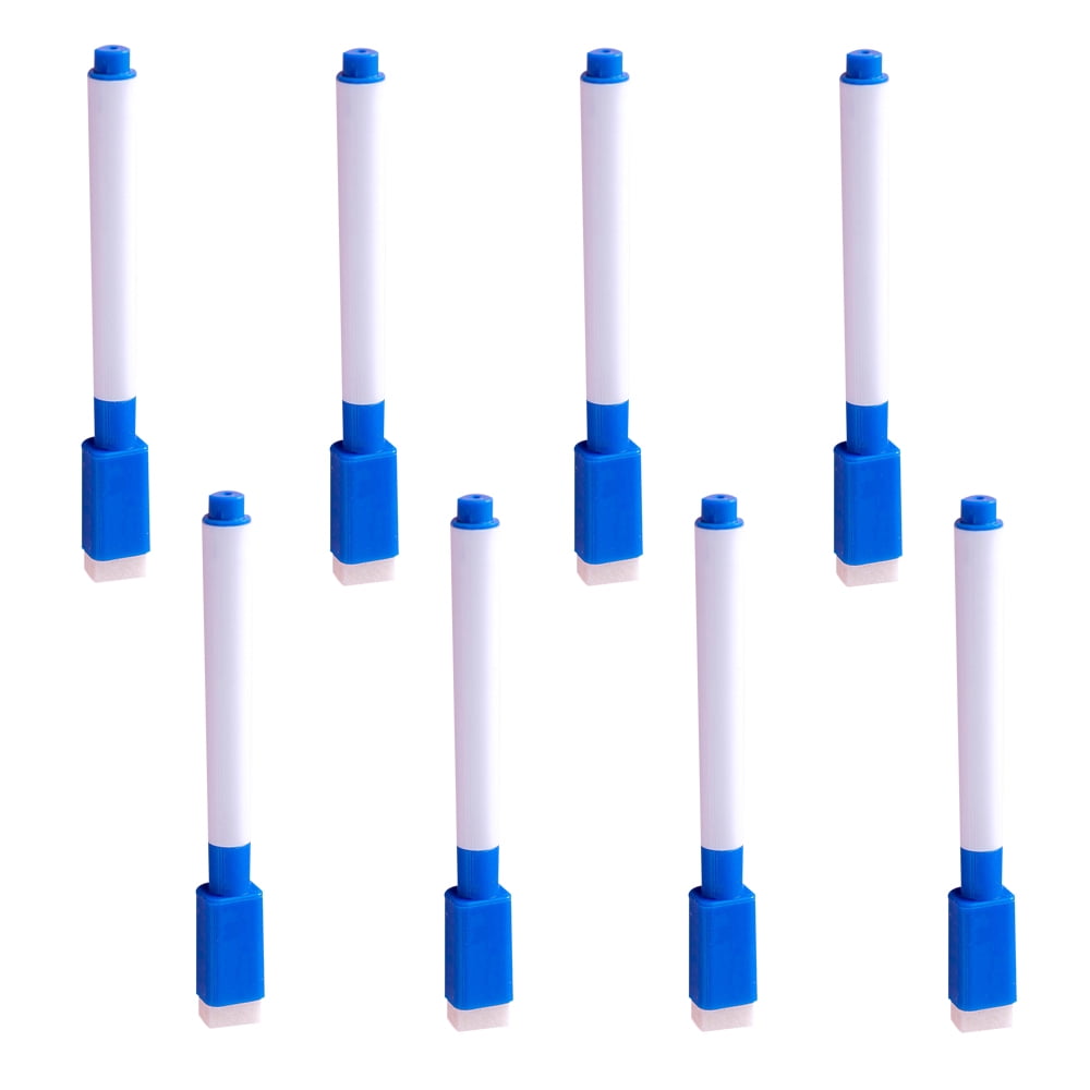 8 marking pens can be wiped, washed, color core, black core, white ...
