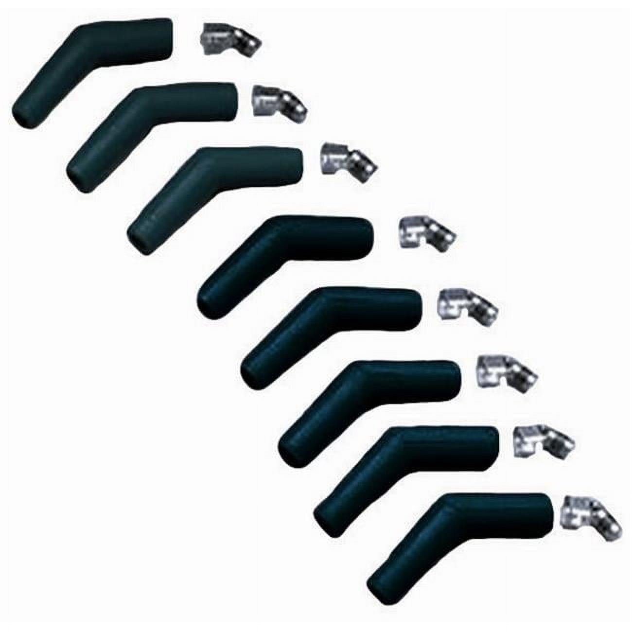 8 mm 135 deg Cable Products Spark Plug Boot & Terminal Kit - Black ...