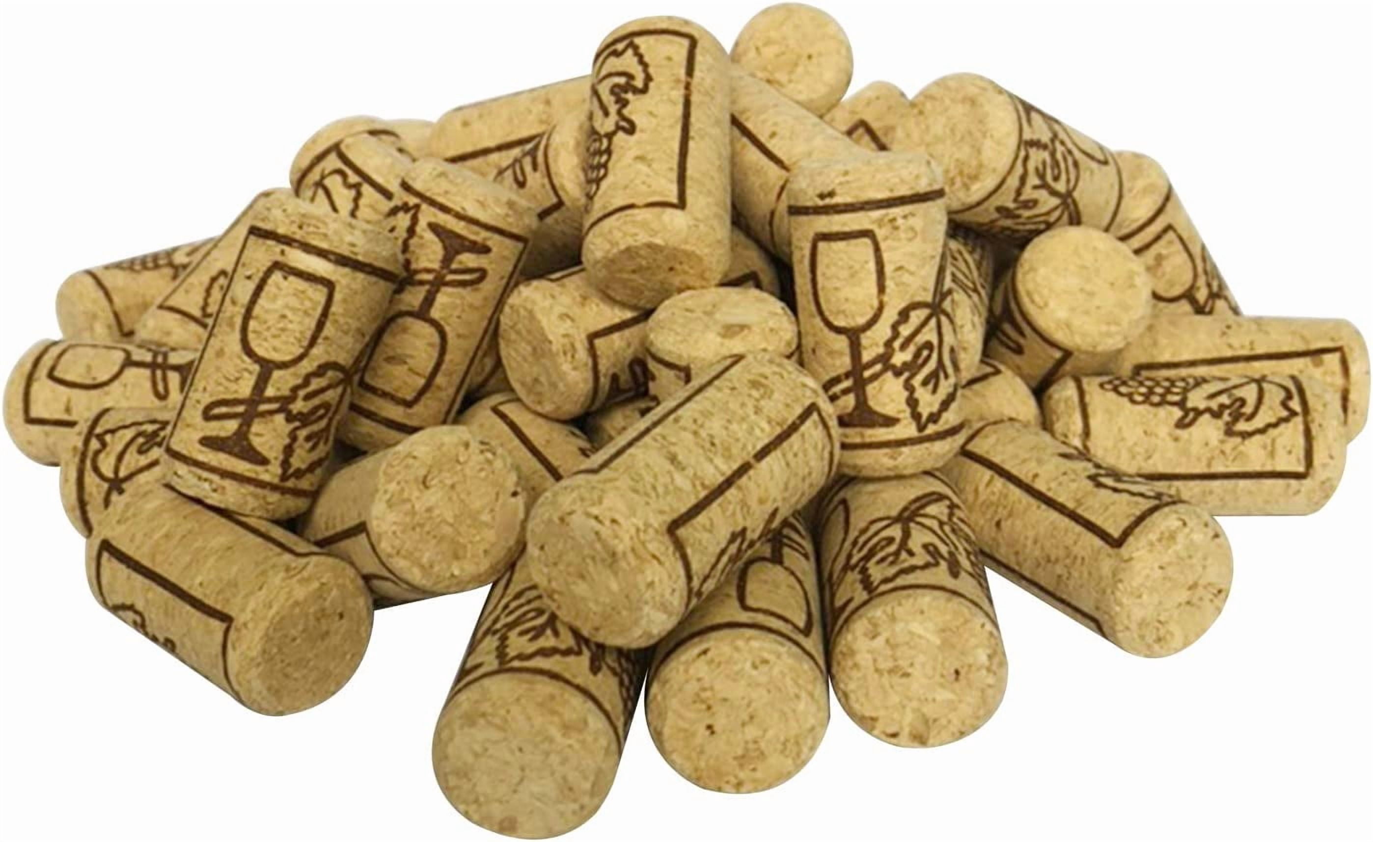 #8 natural wine corks (SIZE 7/8" x 1 3/4") bag of 50 best for homemade ...