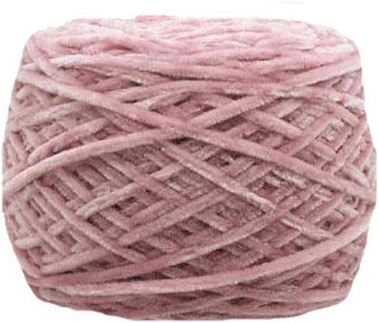 8 oz/250g Dark Green Chenille Yarn,DIY Velvet Chenille Yarn,Bulky ...